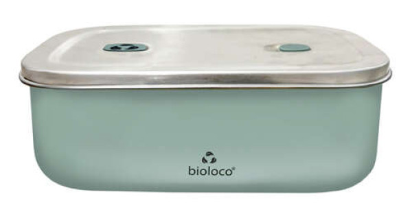 Ανοξείδωτο Φαγητοδοχείο Bioloco Sky Chic Mic Mint 800ml (BSLB108)