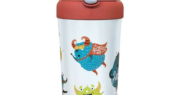 Bioloco Chic Mic Παγουρίνο Plant Kids Τερατάκια 400ml (BPKB106 ...