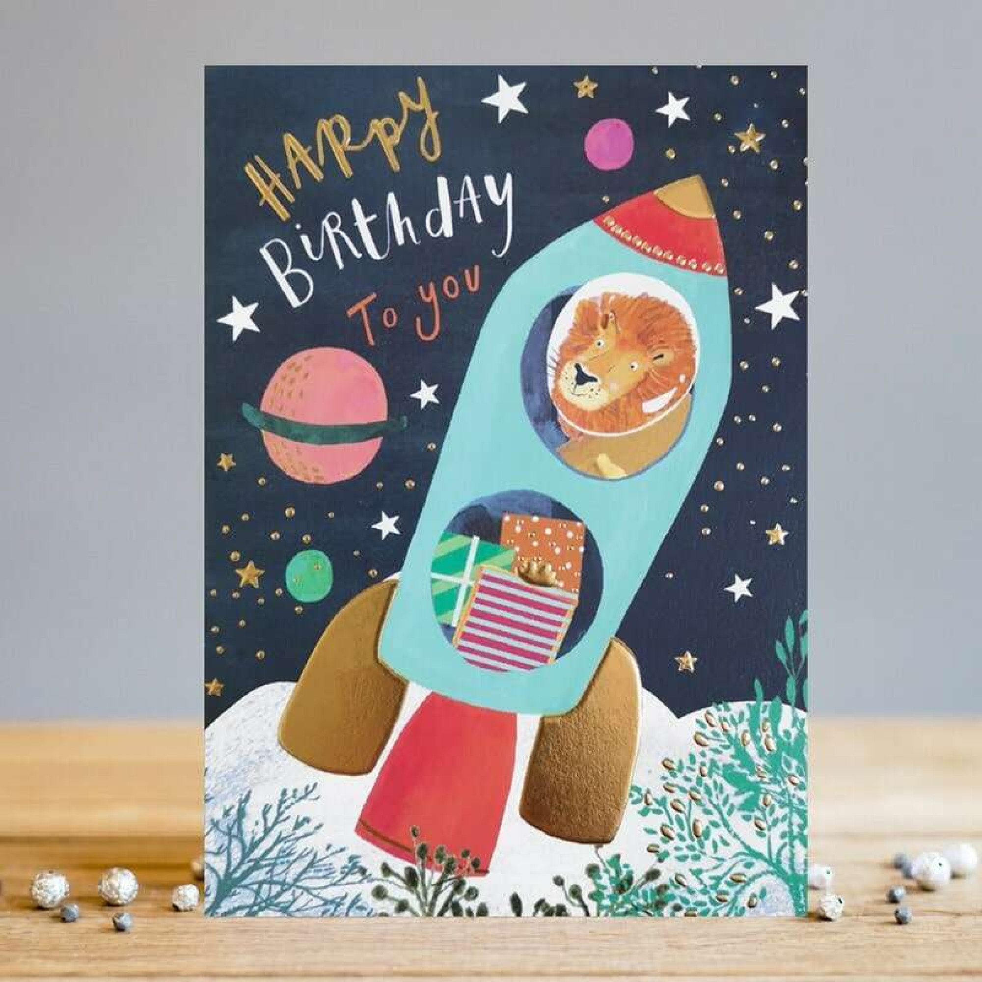 Ευχετήρια Κάρτα Γενεθλίων Διάστημα