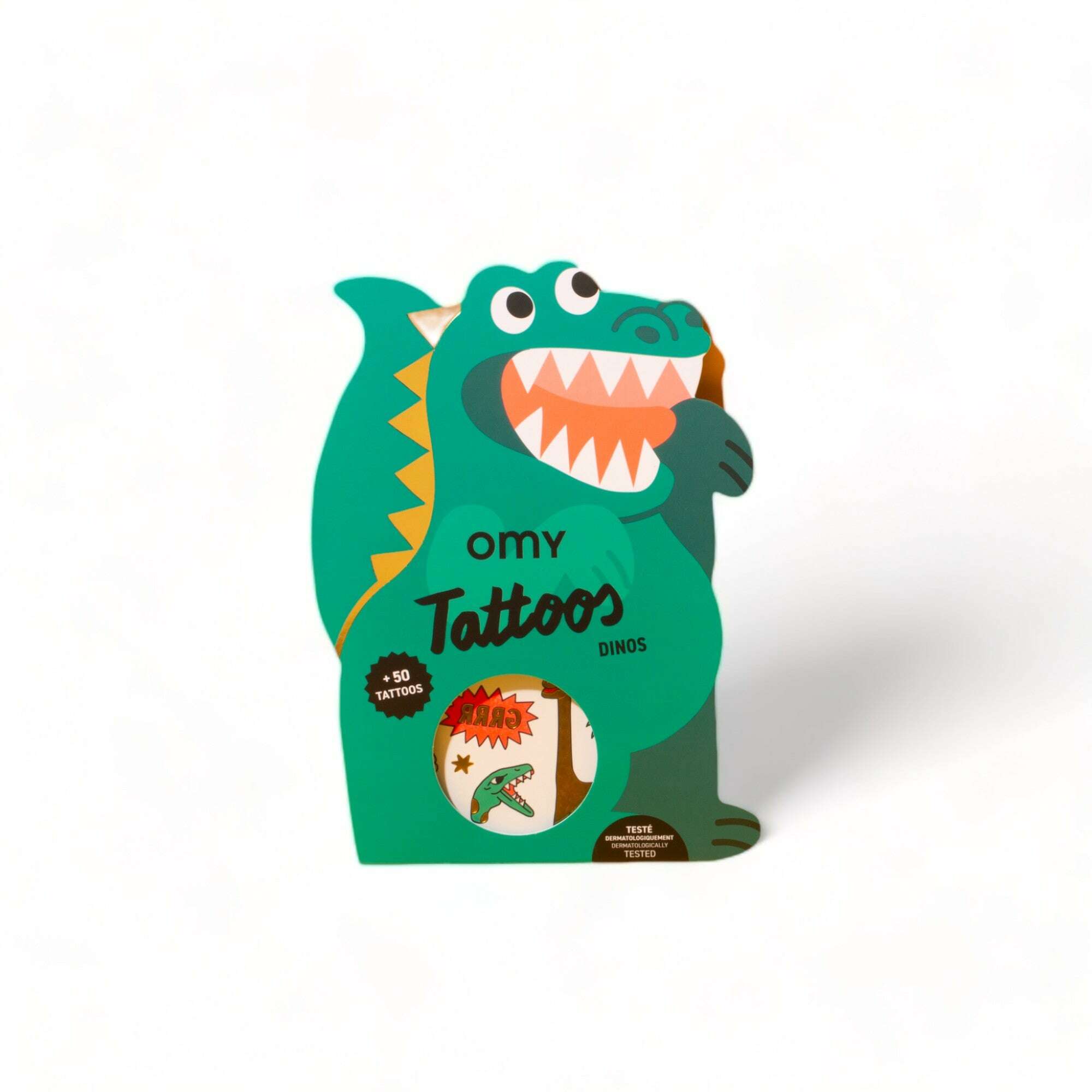 OMY Αυτοκόλλητα Tattoos Δεινόσαυροι - BeeGadget.gr