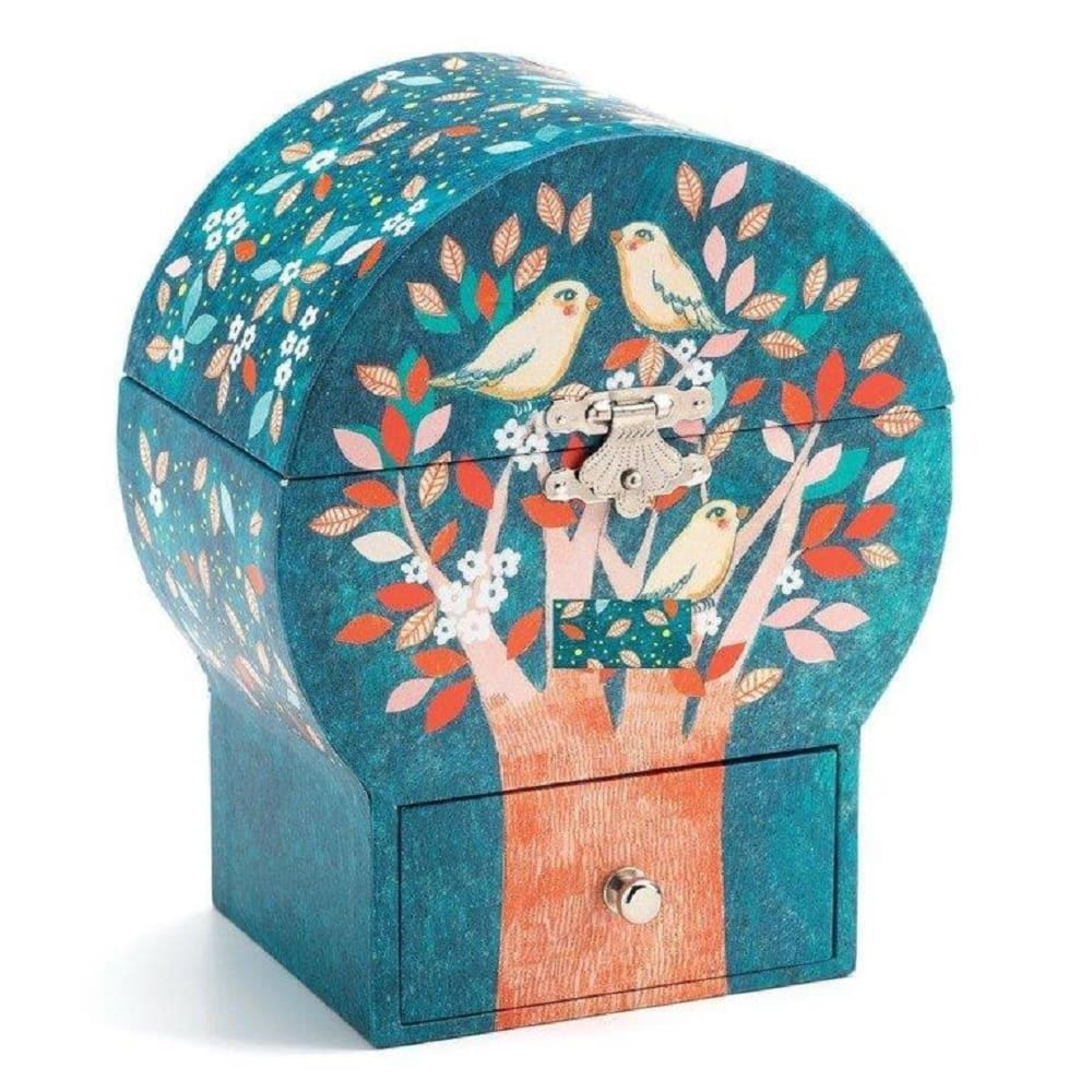 Djeco Μουσικό Κουτί - Μπιζουτιέρα "Πουλιά στο Δέντρο" - Beegadget.gr